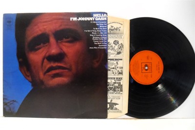 JOHNNY CASH hello i'm johnny cash LP EX-/VG+, CBS 63796, vinyl, album ...