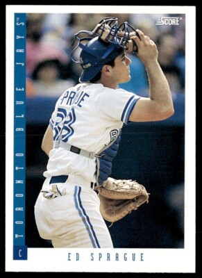 1993 Score Ed Sprague Toronto Blue Jays #214 | eBay