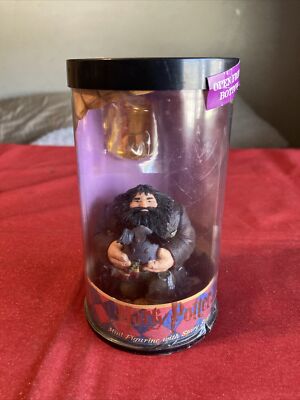 Vintage 2000 Enesco Harry Poyter Hagrid Mini Figurine with Story Scope ...