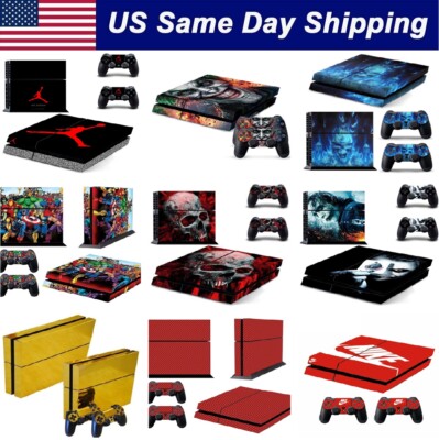 Game Decal Cover Skin Sticker For PS4 Original PlayStation Console 2 ...