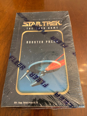 1996 Star Trek Fleer Booster Box (36 Packs) Factory Sealed (The Card ...