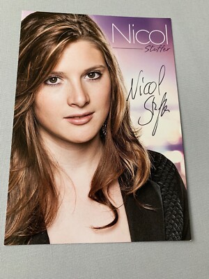 NICOLE STUFFER original signierte Autogrammkarte 10x15 | eBay.de