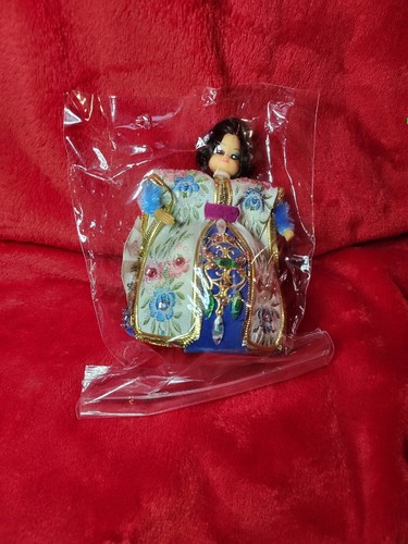 Vintage Pushpin Chenille Pipe Cleaner Doll Lady-1970s Crafting Handmade ...