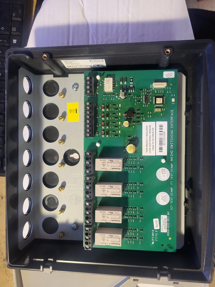 Gent Vigilon S4-34404 Four Channel Mains Switching Interface with ...