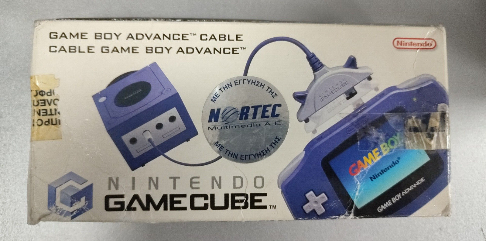 Nintendo Game Boy Advance to GameCube Link Cable GBA - NGC - GENUINE ...