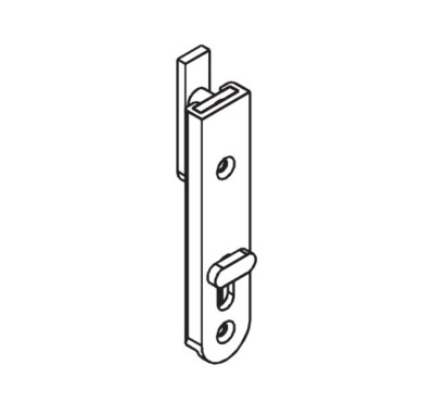 Brio Window Flush Bolt 360NSN 110x24mm Necked Satin Nickel | eBay UK