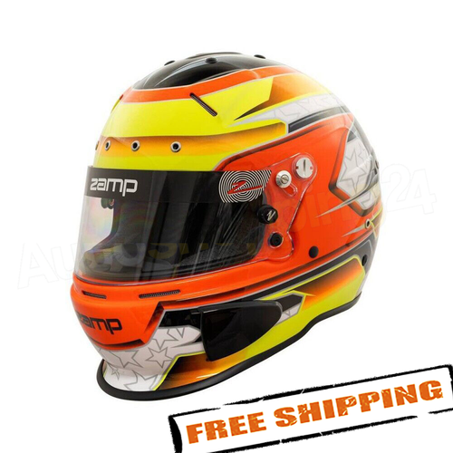 ZAMP H760C30XL X-Large Gloss Yellow/Orange Snell SA2020 RZ-70E Switch ...