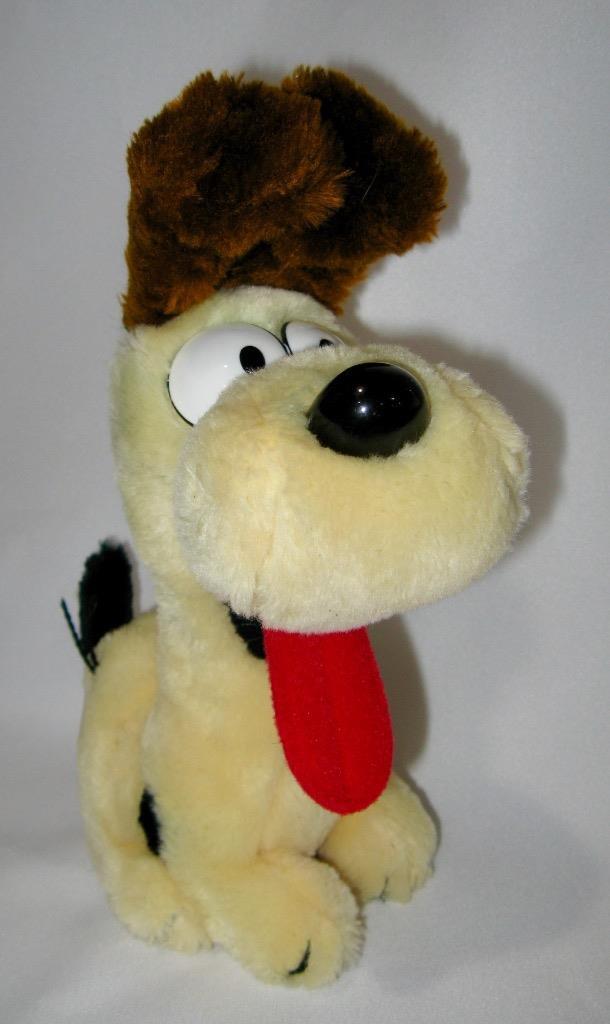 Vintage Dakin Garfield ODIE THE DOG 10" Plush Toy Stuffed Animal 1983 ...