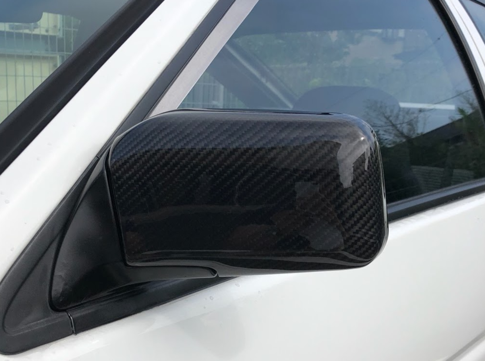 CARBON FIBER MIRROR COVER LEFT & RIGHT PAIR FOR JDM TOYOTA COROLLA ...