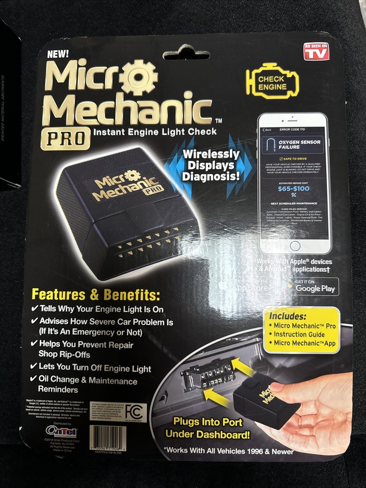 Micro Mechanic Pro - Instant Engine Light Check, Auto Diagnostic ...