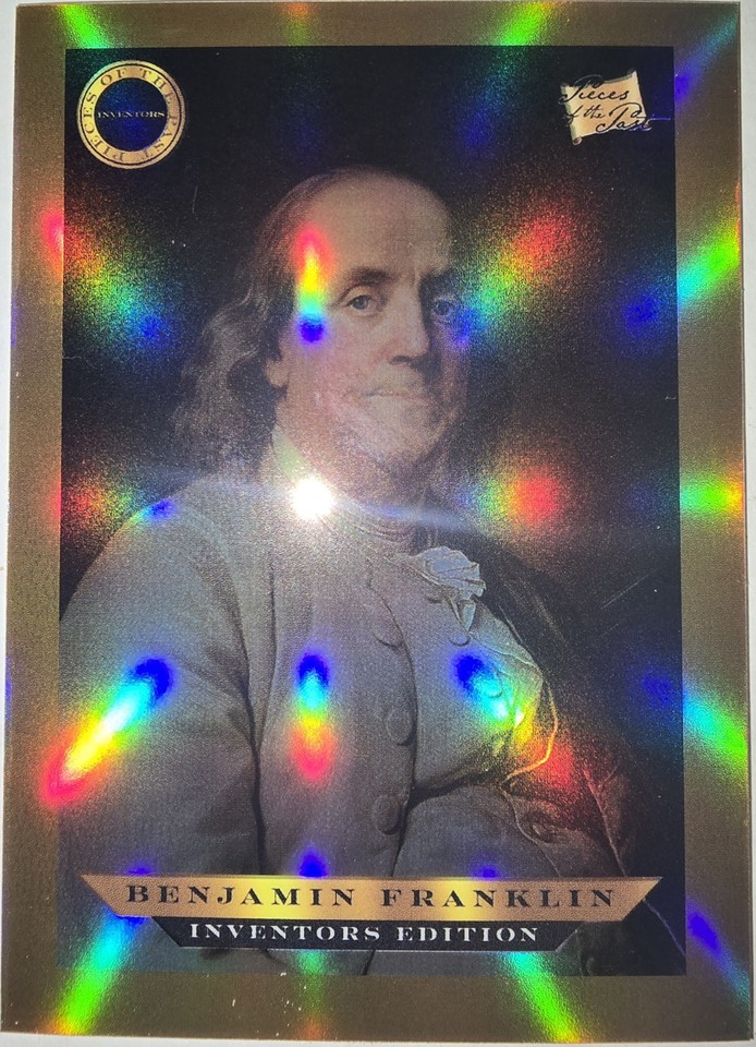 2025 Pieces of the Past Inventors Edition Benjamin Franklin #B-530 GOLD ...