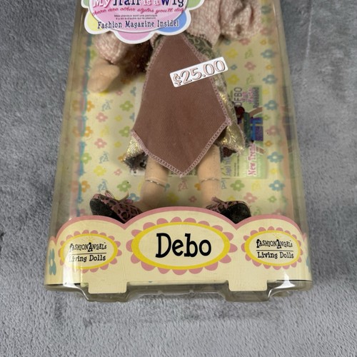 RARE Vintage Fashion Angels Living Stand & Pose Wig Plush Debo Doll NEW ...