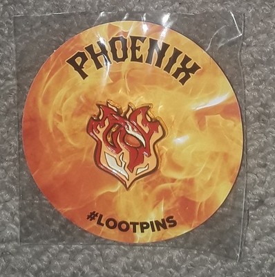 Loot Crate Phoenix pin new unused | eBay