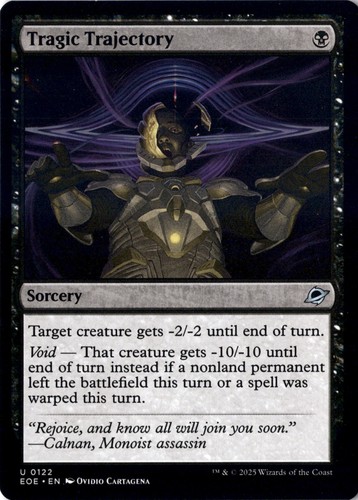 Tragic Trajectory Edge of Eternities Normal NM Magic MTG U 122 | eBay