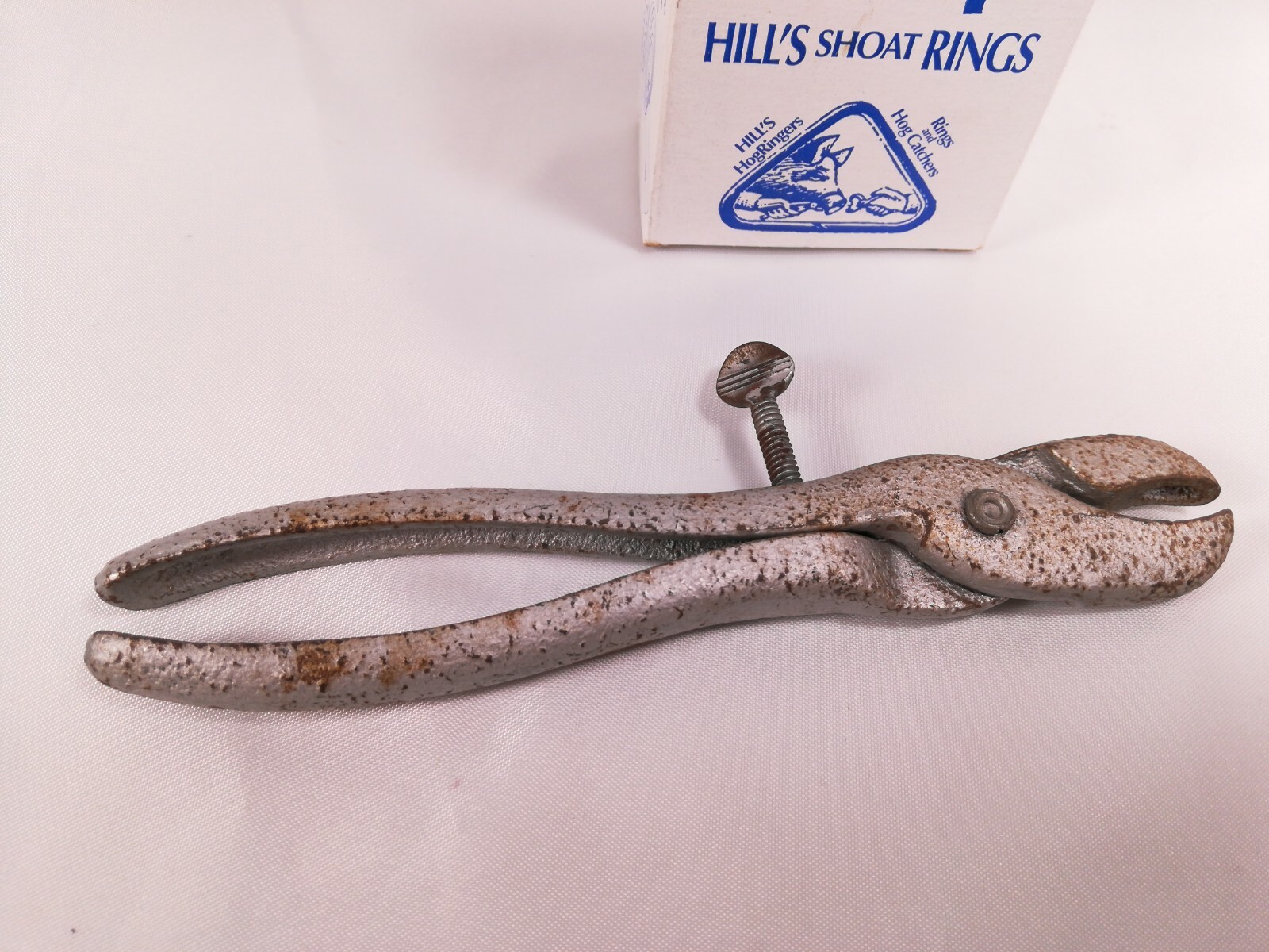 VINTAGE SNOUT CLIPPER DECKER'S HUMP HILL'S SHOAT RINGS LOT FARMING ...