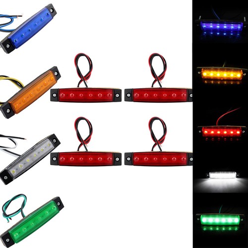 1x LED Car Truck Trailer Side Marker Indicators Clearance Markers Light ...