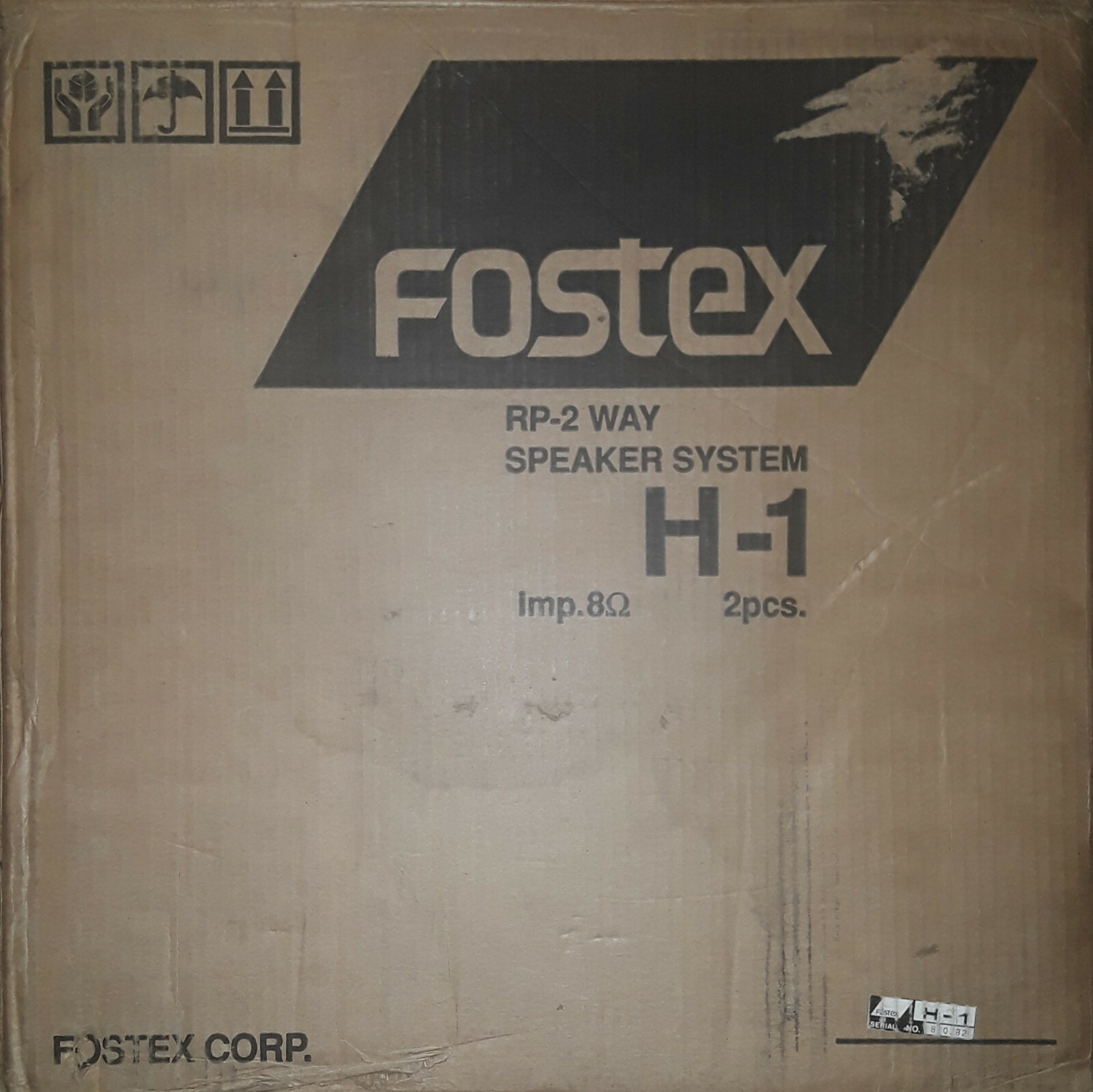 Fostex H-1 RP-2 Way Speaker System (Brand New!) | eBay