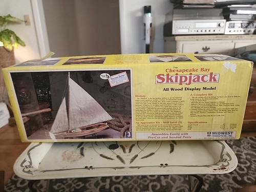 #971 Midwest Products Wood Model Kit Chesapeake Bay Skipjack 971 Boat ...