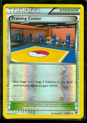 Pokemon TRAINING CENTER 102/111 - XY Furious Fists Rev Holo - MINT | eBay