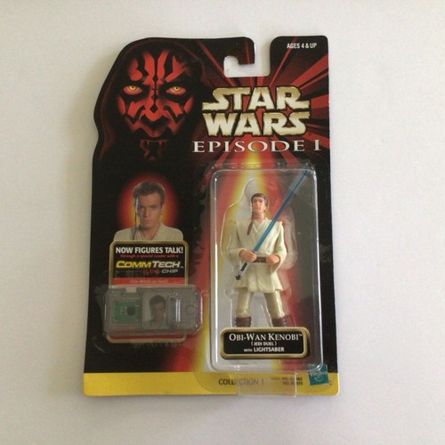 Hasbro Star Wars: Episode 1 - Obi-Wan Kenobi Jedi Duel Action Figure ...
