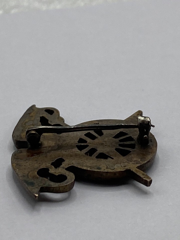 Vintage US Army Military Quartermaster Corps Insignia pin Marked ...