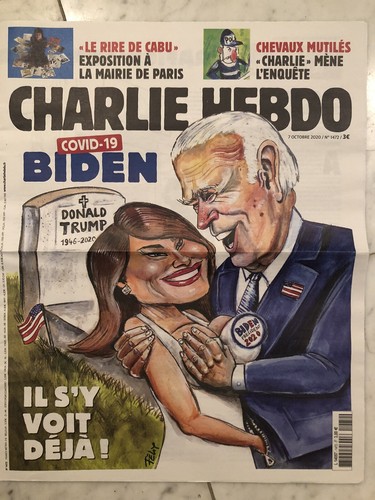 Charlie Hebdo Biden Trump N° 1472 Newspaper Magazine | eBay