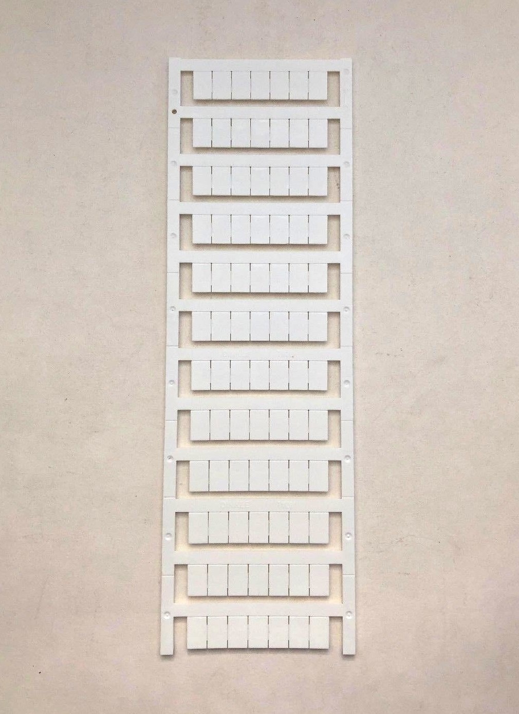 DIN Rail Terminal Block Marking Labels 84 Qty TM28W Dinkle DK6N DK10N ...