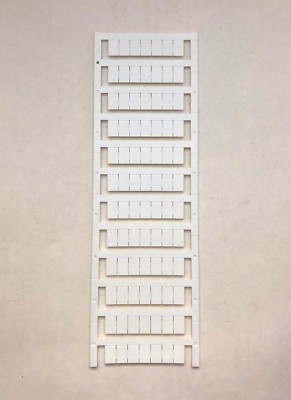 DIN Rail Terminal Block Marking Labels 84 Qty TM28W Dinkle DK6N DK10N ...