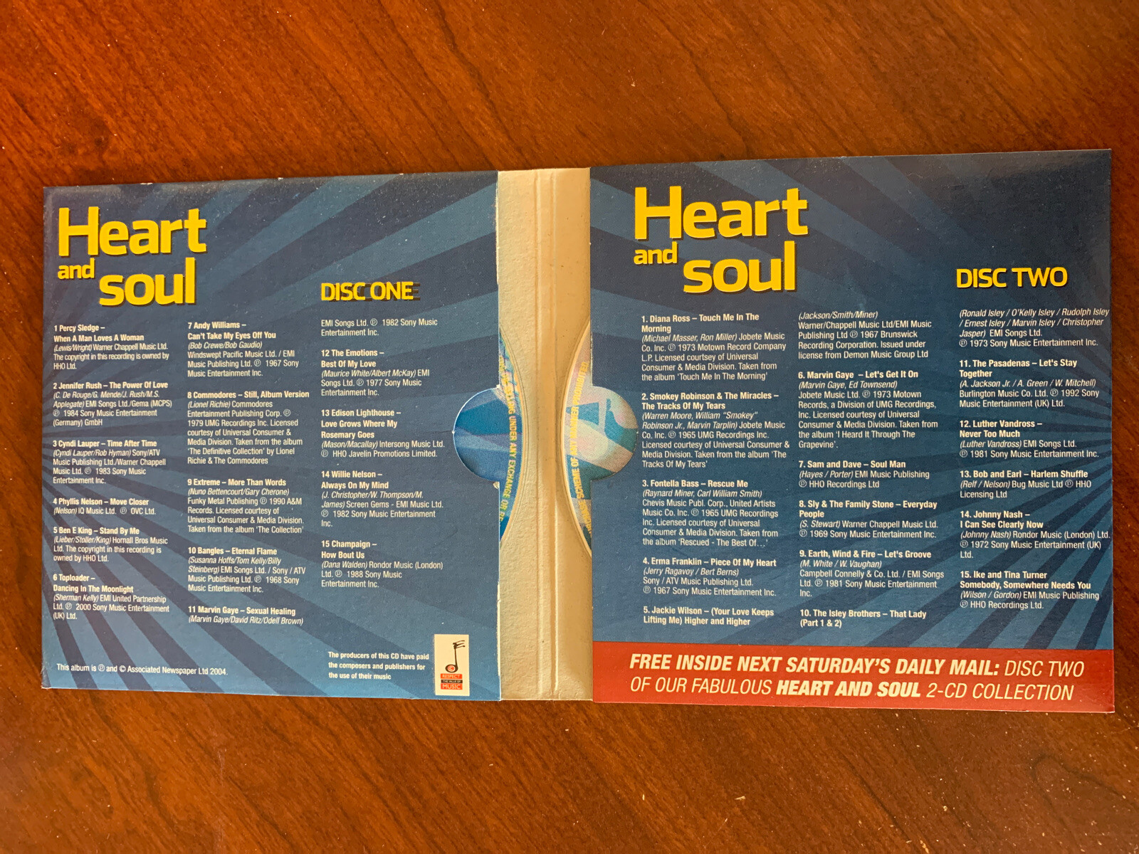 ‘Heart & Soul’- Daily Mail CD (Compilation) | eBay UK