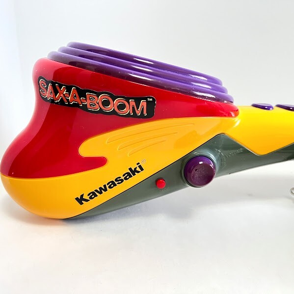Kawasaki Sax-a-boom Saxaboom 1998 Toy Saxaphone Jack Black Tenacious D ...