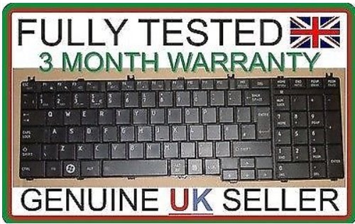 TESTED TOSHIBA SATELLITE C660 KEYBOARD K000110250 PK130CK2A04 MP ...
