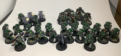 Warhammer 30k 40k space marine loyalist Salamander Army Horus heresy | eBay