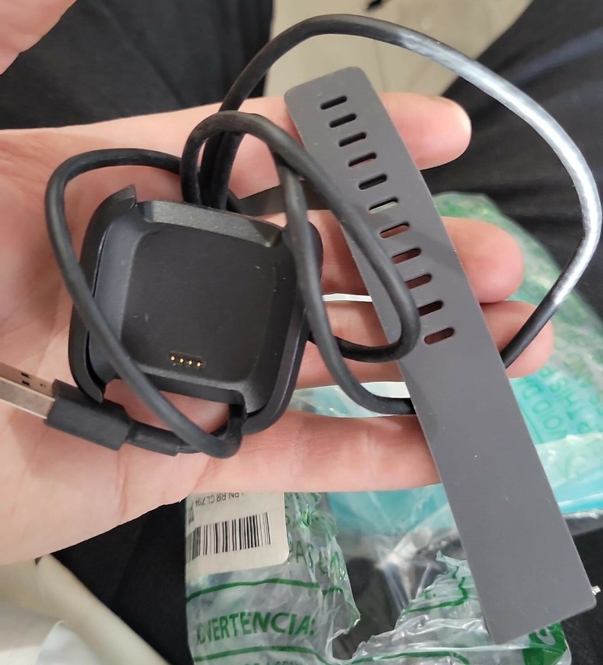 Fitbit Versa Lite Edition Smart Watch - Charcoal - FB415 | eBay