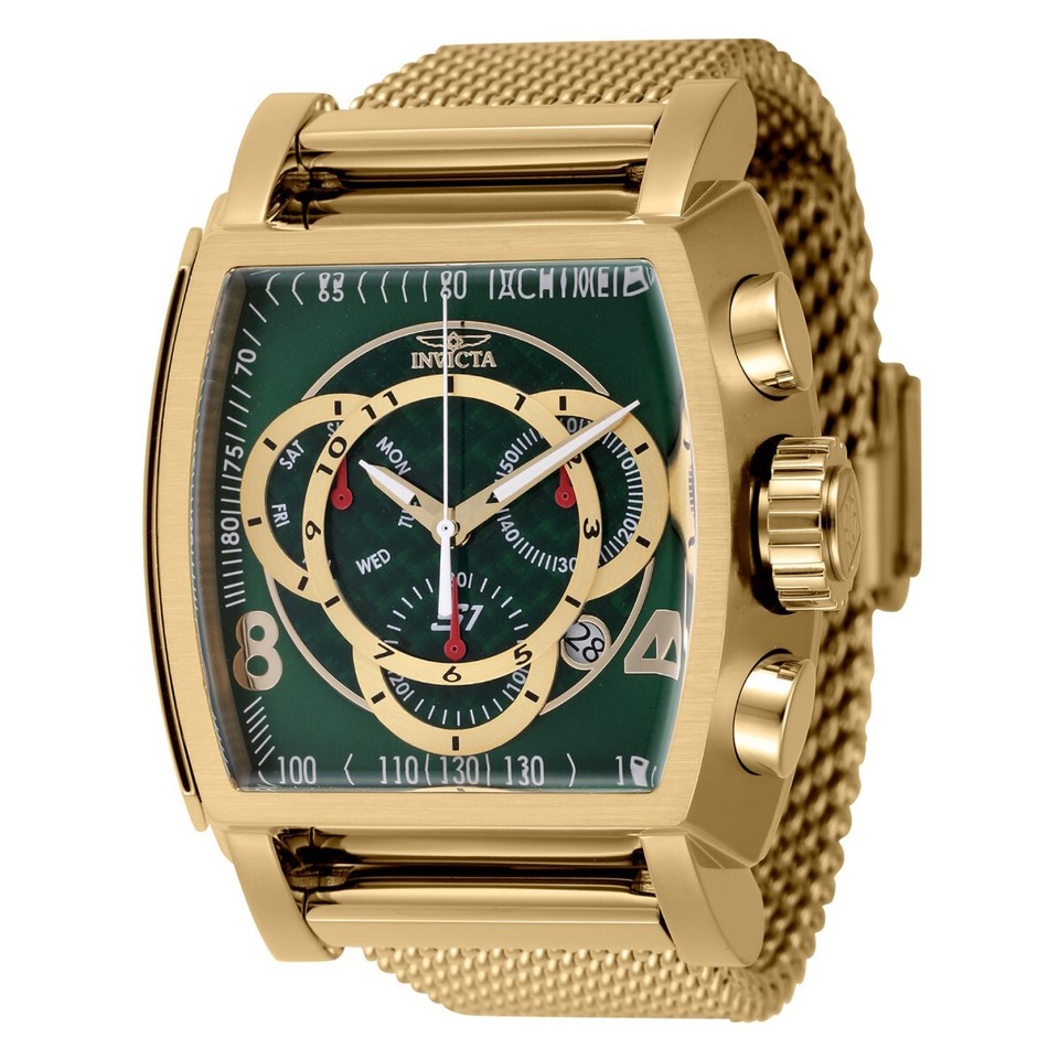Invicta S1 Rally Swiss Ronda Z60 FE Caliber Men's Watch - 48mm, Gold ...