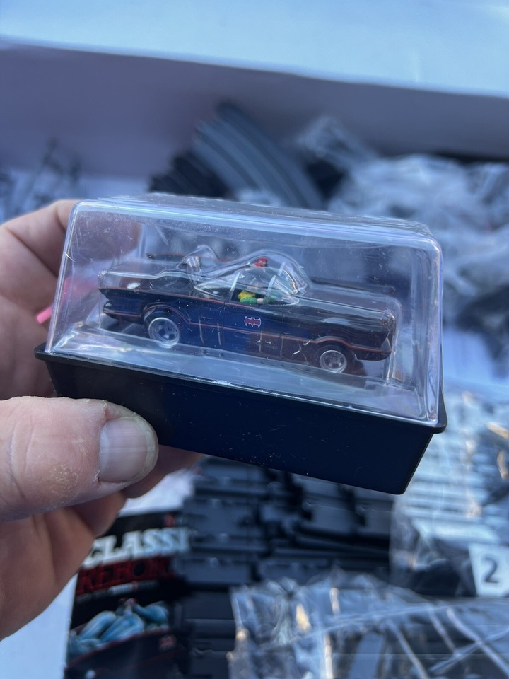 c2010 Auto World Joker's Challenge Batman Slot Car Set new unused ...