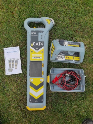 Radiodetection 12m warranty gCAT4+DEPTH&GPS Genny 4 Cable Pipe Locator ...