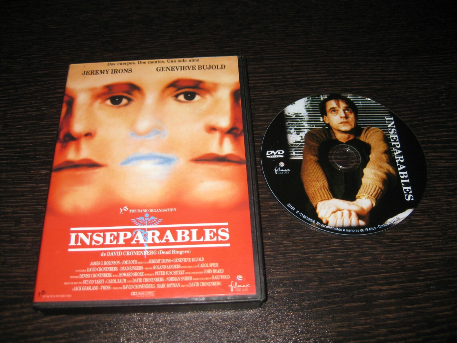 Inseparable DVD Jeremy Irons Genevieve | eBay