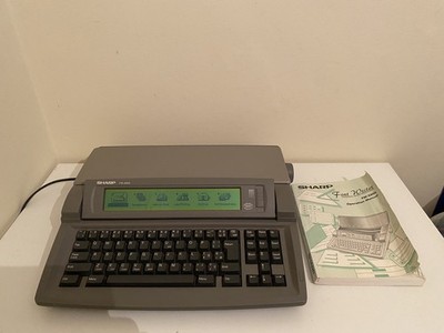Sharp Font Writer FW-560s Personal Word Processor Electronic Typewriter ...