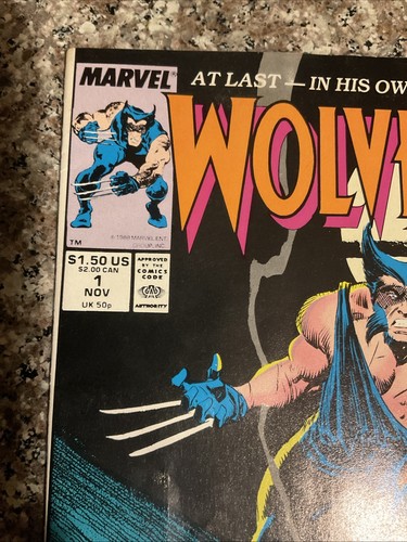 Wolverine 1 1st Series 1988 Bag And Boarded. | eBay