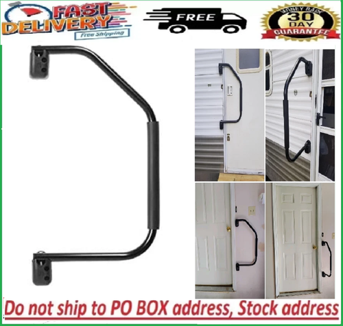 RV Step Handrail Trailer Stair Entry Assist Camper Door Railing Support ...