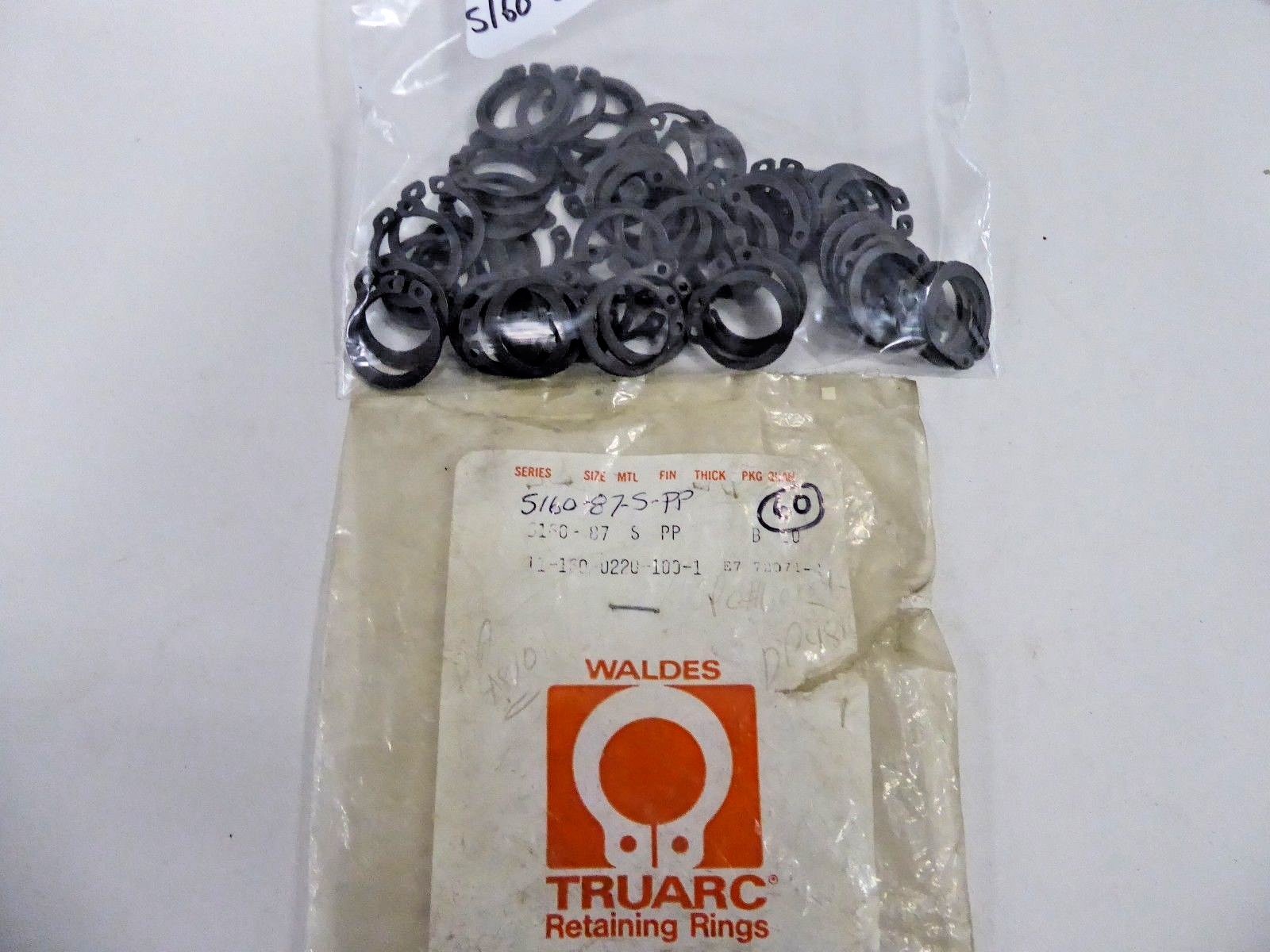 Waldes 5160-87-S-PP Retaining Ring Snap Ring (Pack of 60) | eBay