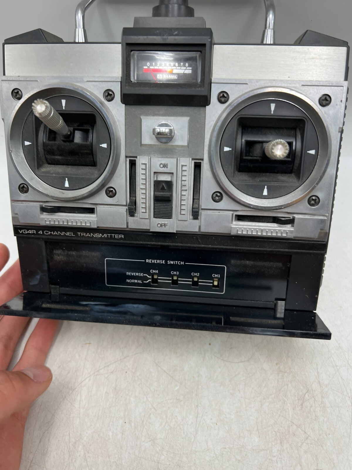 Sanwa Airtronics Vanguard VG4R 4 Channel Transmitter Airplane ...