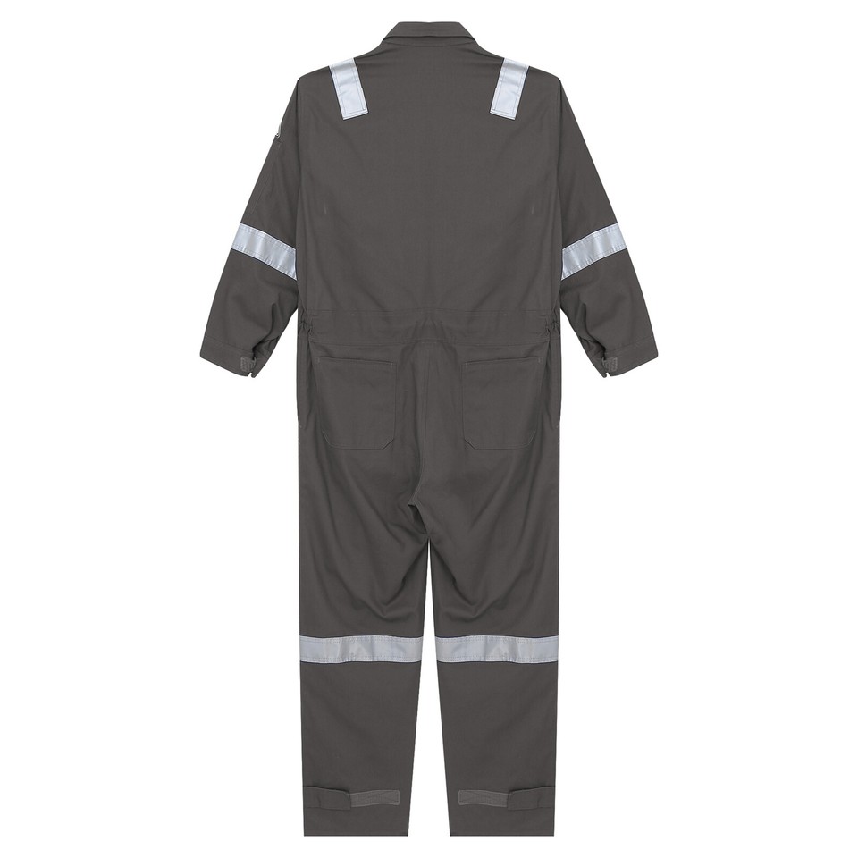 Mens Coveralls Jumpsuit Work Overalls One-piece Dustproof Dungarees ...