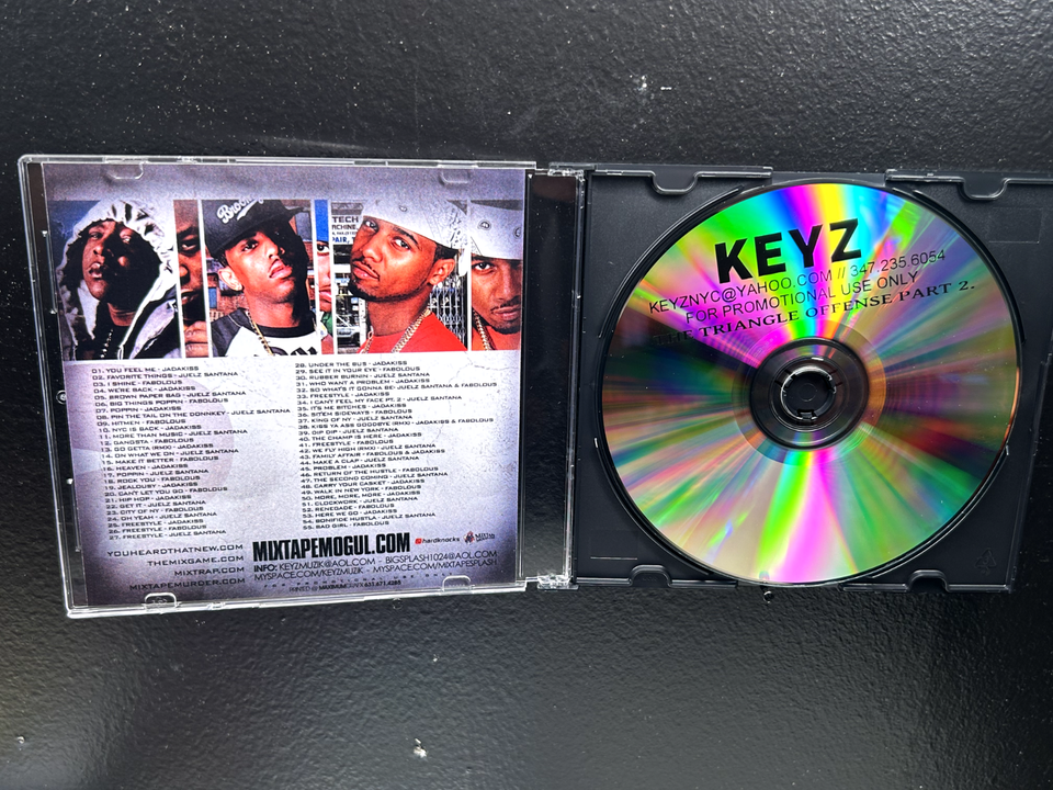 DJ KEYZ JADAKISS FABOLOUS JUELZ SANTANA TRIANGLE OFFENSE PROMO MIXTAPE ...