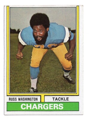 1974 Topps #416 Russ Washington | eBay