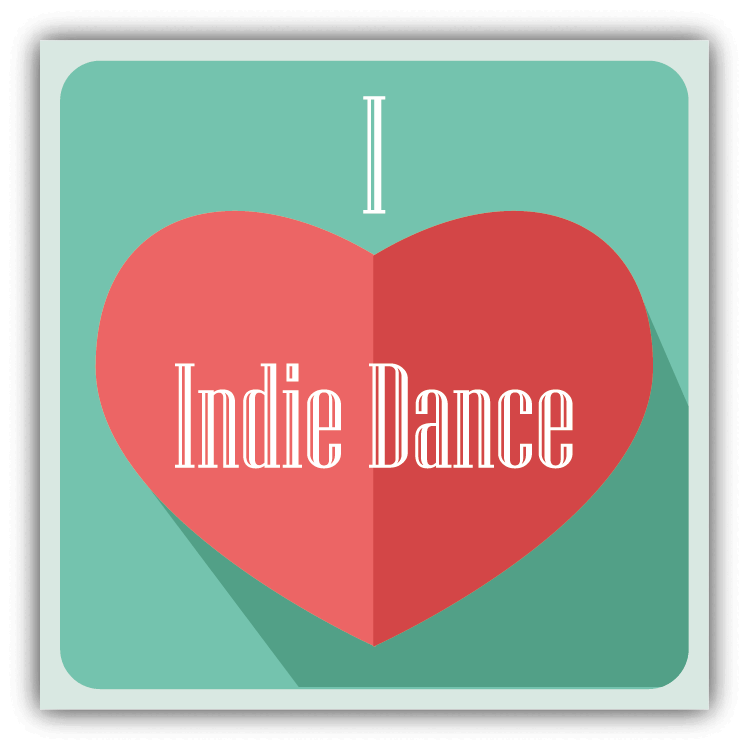 I Love Indie Dance Heart Music Car Bumper Sticker Decal | eBay