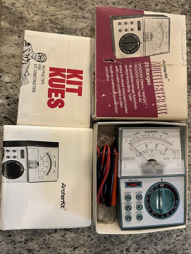 Vintage Archer Kit Multi-Tester Kit-Radio Shack Tandy Corp.-25 Ranges ...