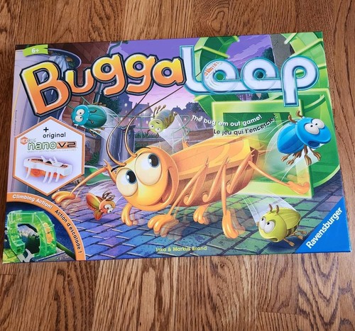 Buggaloop Game Ravensburger 2015 Hex Bug Nano Complete EUC RARE ...