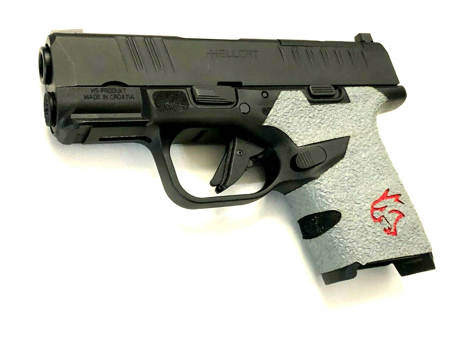 HANDLEITGRIPS Gray CUSTOM TACTICAL GUN GRIP Wrap for Springfield ...