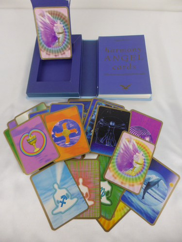 Harmony Angel Deck with Book Angela McGerr Angels Guidance Tarot 48 ...